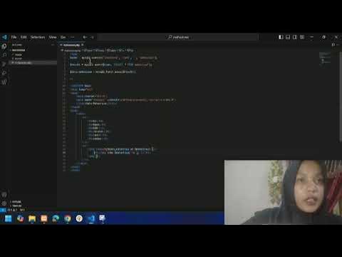 Meng create data dan read data pada aplikasi XAMPP dan Visual Studio ...