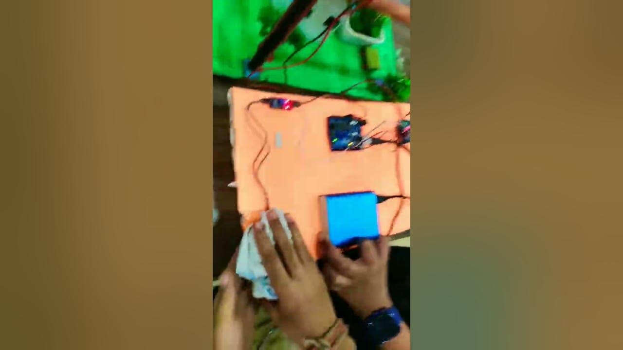 Automatic rain sheltering system using arduino #atal projects# - YouTube