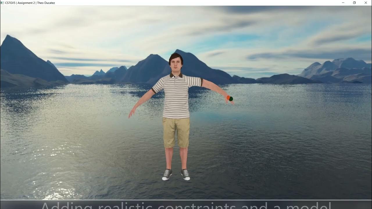 Théo Ducatez inverse kinematics and keyframe animation (Trinity College Dublin - CS7GV5) - YouTube