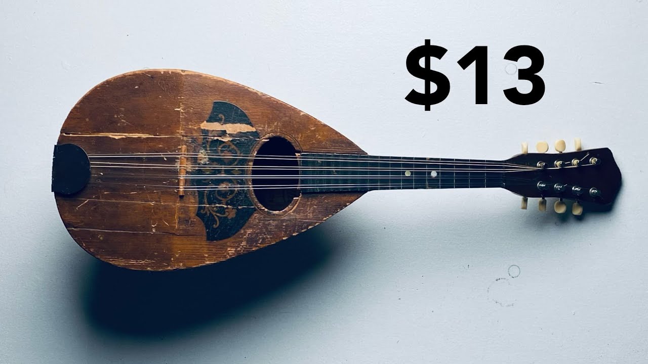This $13 thrift store mandolin sounds gorgeous as a FREE sample library ...