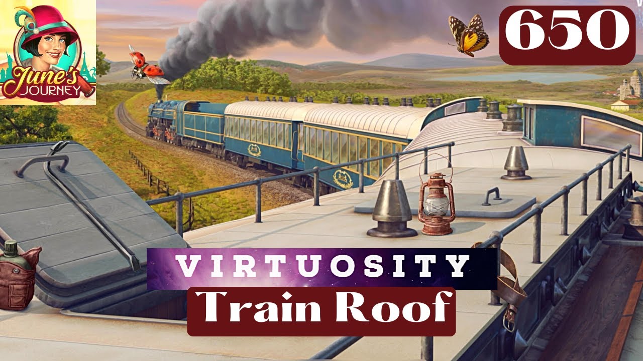JUNE'S JOURNEY SCENE 650 TRAIN ROOF 💖FULL MASTERED SCENE💖 (Hidden ...