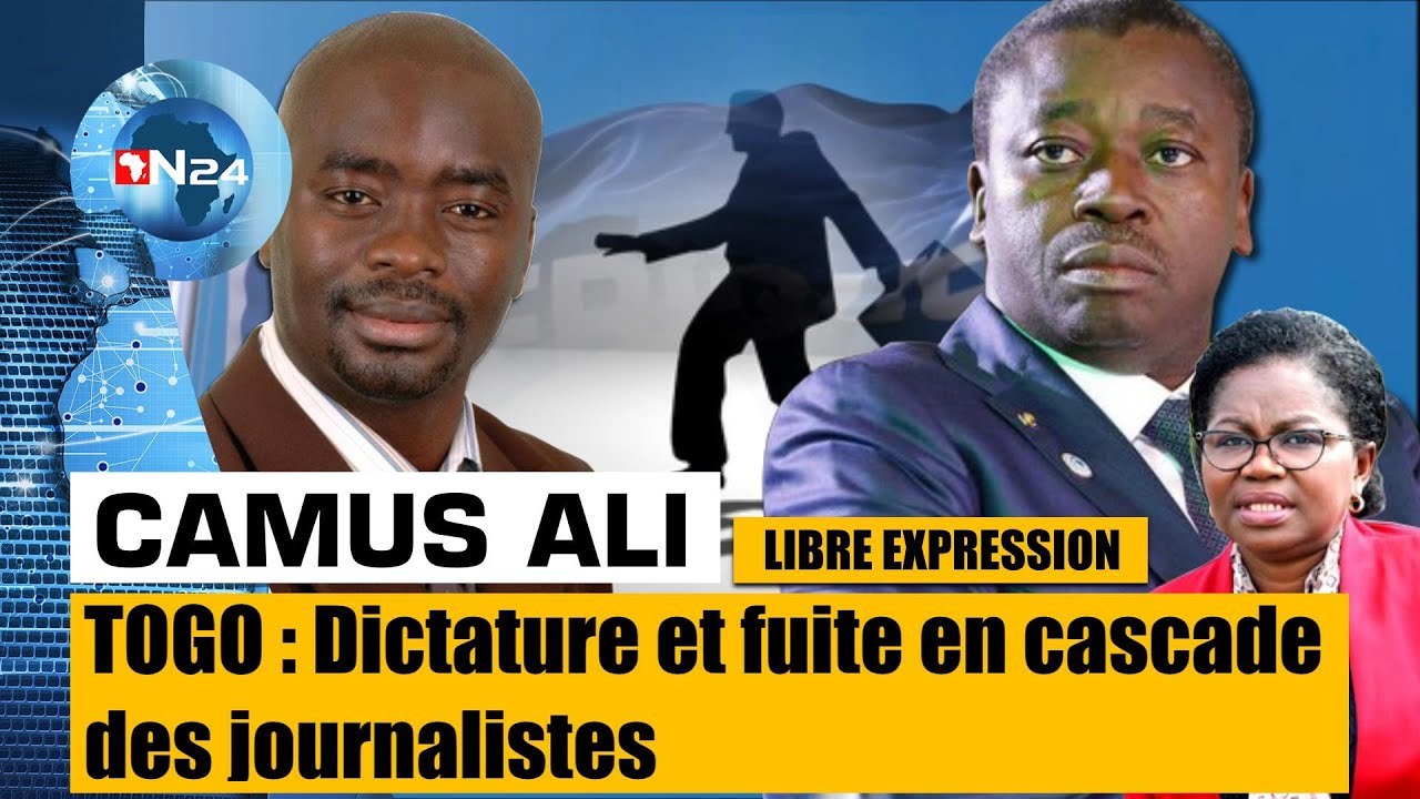 CAMUS ALI : TOGO - Dictature et fuite en cascade des journalistes - YouTube