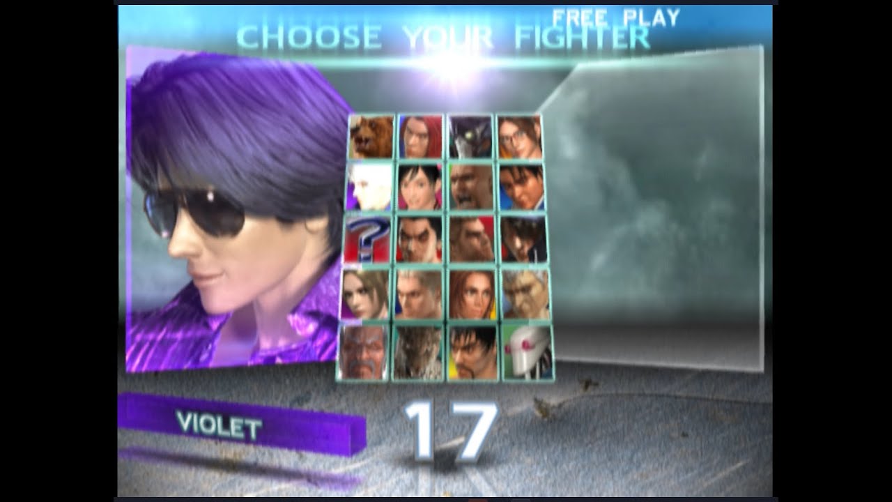 Violet Arcade/Time Attack (Tekken 4 on PCSX2 1.6.0) - YouTube