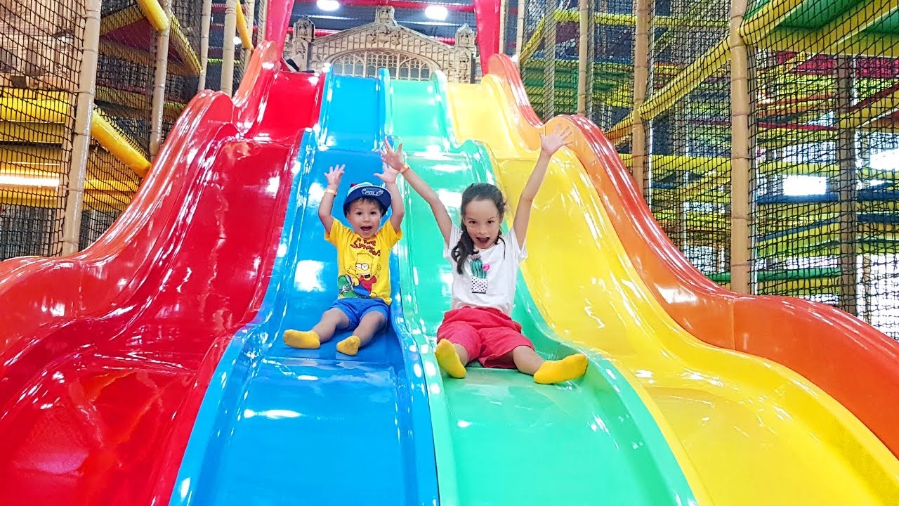 Funny Playtime in Best Indoor Playground - YouTube