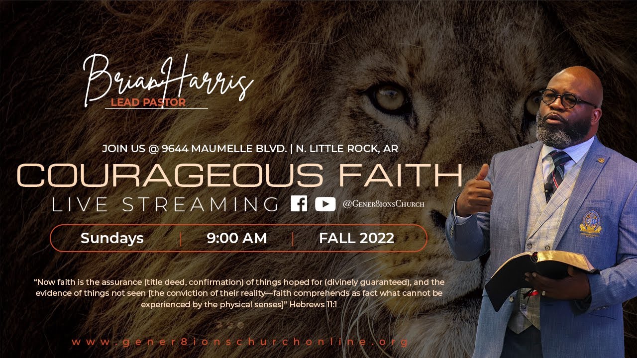 Gener8ions Church Live | Pastor DJ Stegall | Faith To Turn Weakness ...