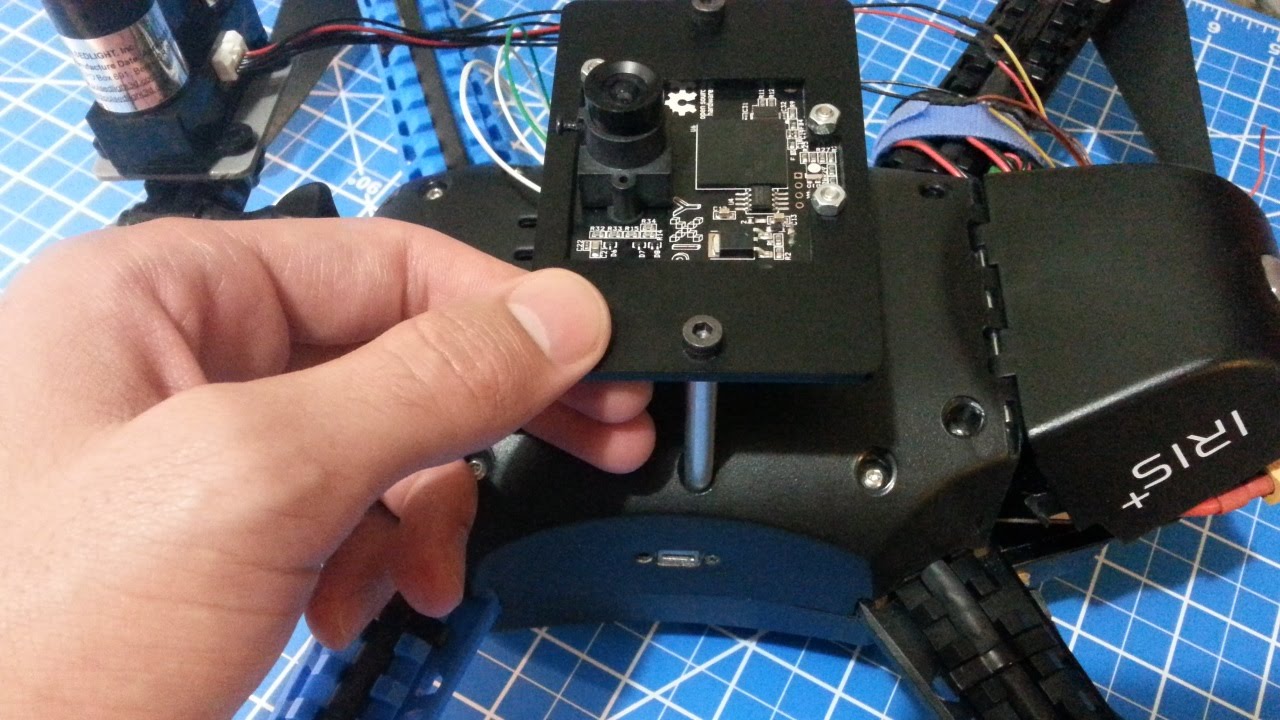 Installing IR-LOCK Sensor on Pixhawk/IRIS+ - YouTube