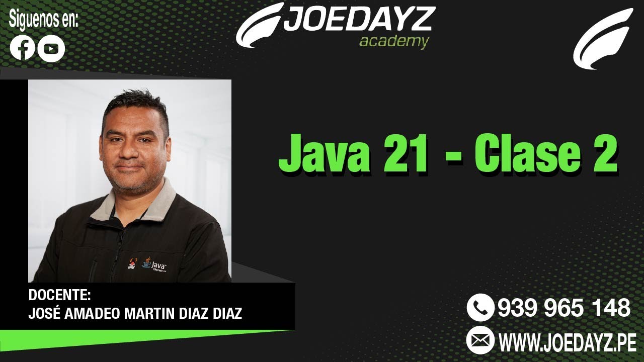 Java 21 - Clase 2 - YouTube