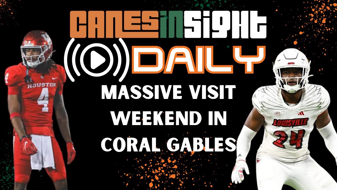 MONSTER visit weekend for Miami Hurricanes | Sam Brown, Damien Martinez ...