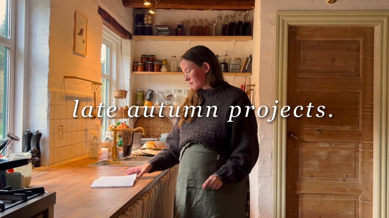 #14 making the most out of the last of autumn at our danish homestead ...