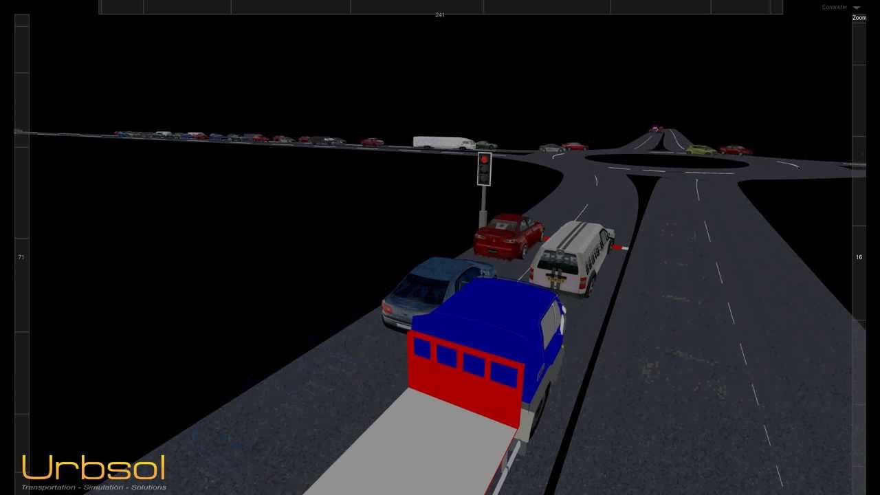 Roundabout Metering using Commuter - YouTube