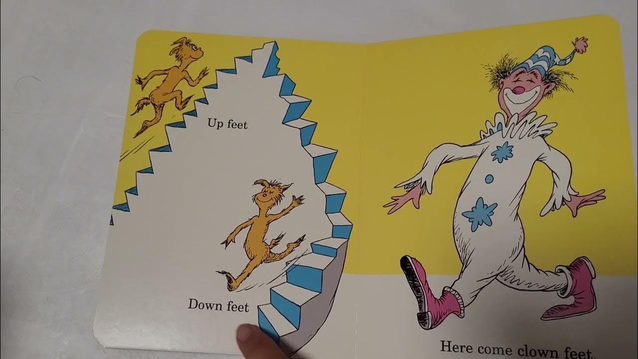The Foot Book by Dr Seuss Wacky Book of Opposites read aloud - YouTube