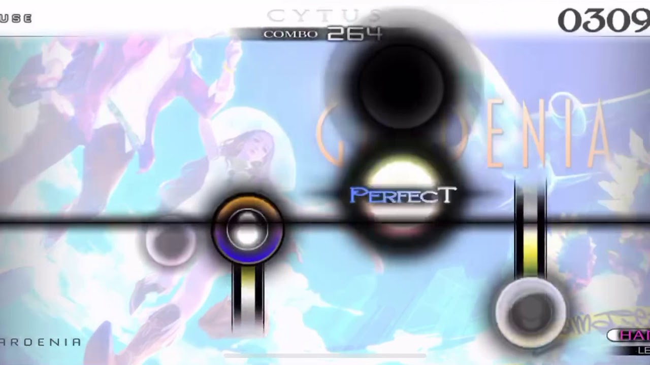 【Cytus】「GARDENIA」Hard TP100 - YouTube