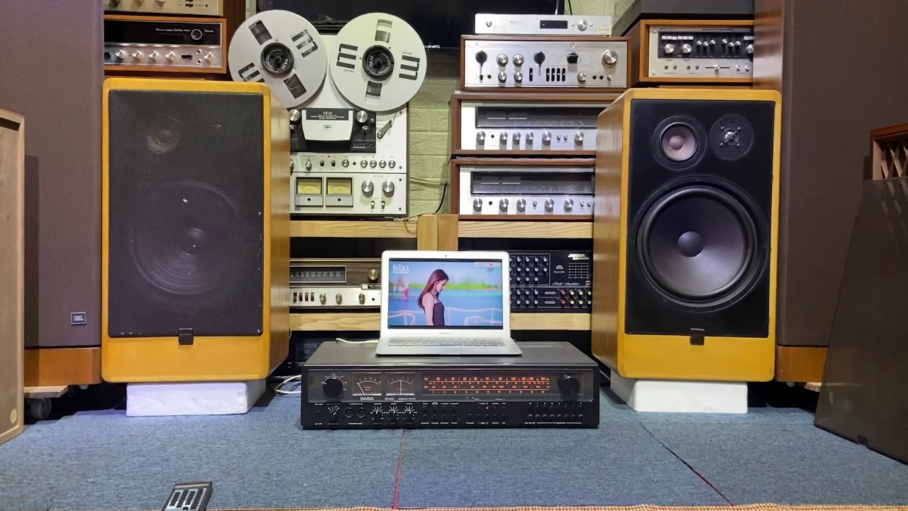 Bộ Loa Đức Canton CT 1000 ghép SABA 9140 tại Nhật Tiến Audio 0966 38 39 ...