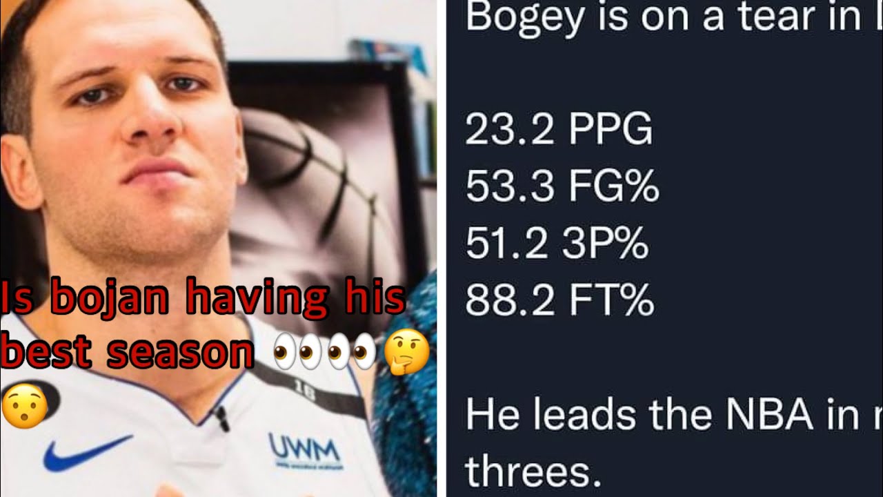 Bojan Bogdanović has been amazing for the pistons, leads the team in ...