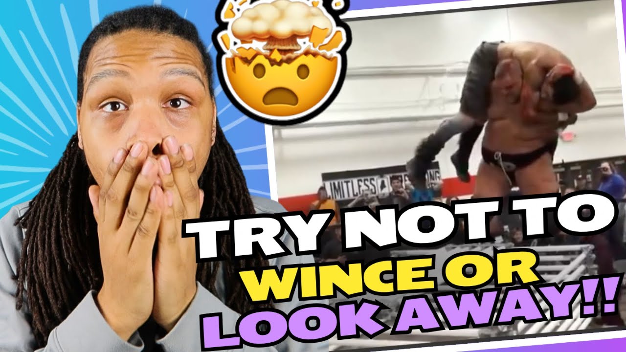 Pro Wrestling(Try Not To Wince Or Look Away Challenge) |Reaction - YouTube