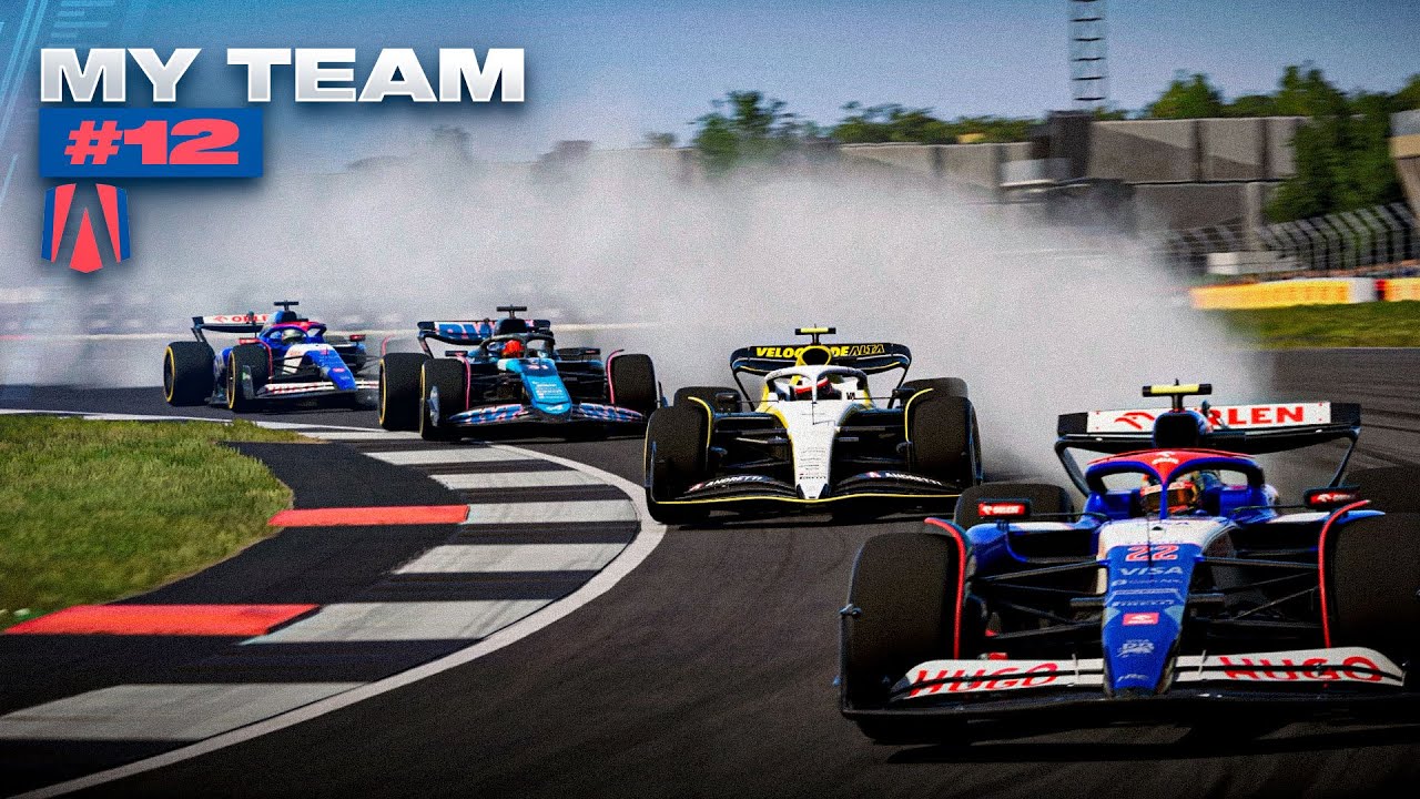 F1 24 MY TEAM 012 - HOJE FOI DIFÍCIL CHEGAR AO FINAL DA PROVA! - YouTube