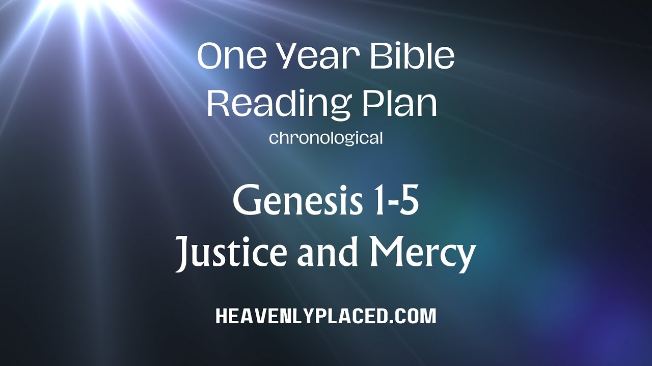 Week 1, Day 1: Genesis 1-5 - YouTube