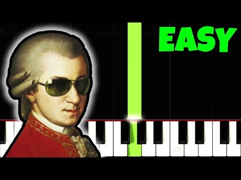 Mozart - Turkish March [Easiest Piano Tutorial] (ONLY RIGHT HAND)