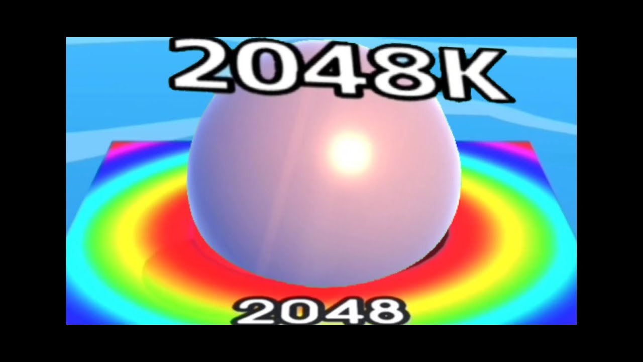 🔴🎮⚽ BALL RUN 2048 - YouTube