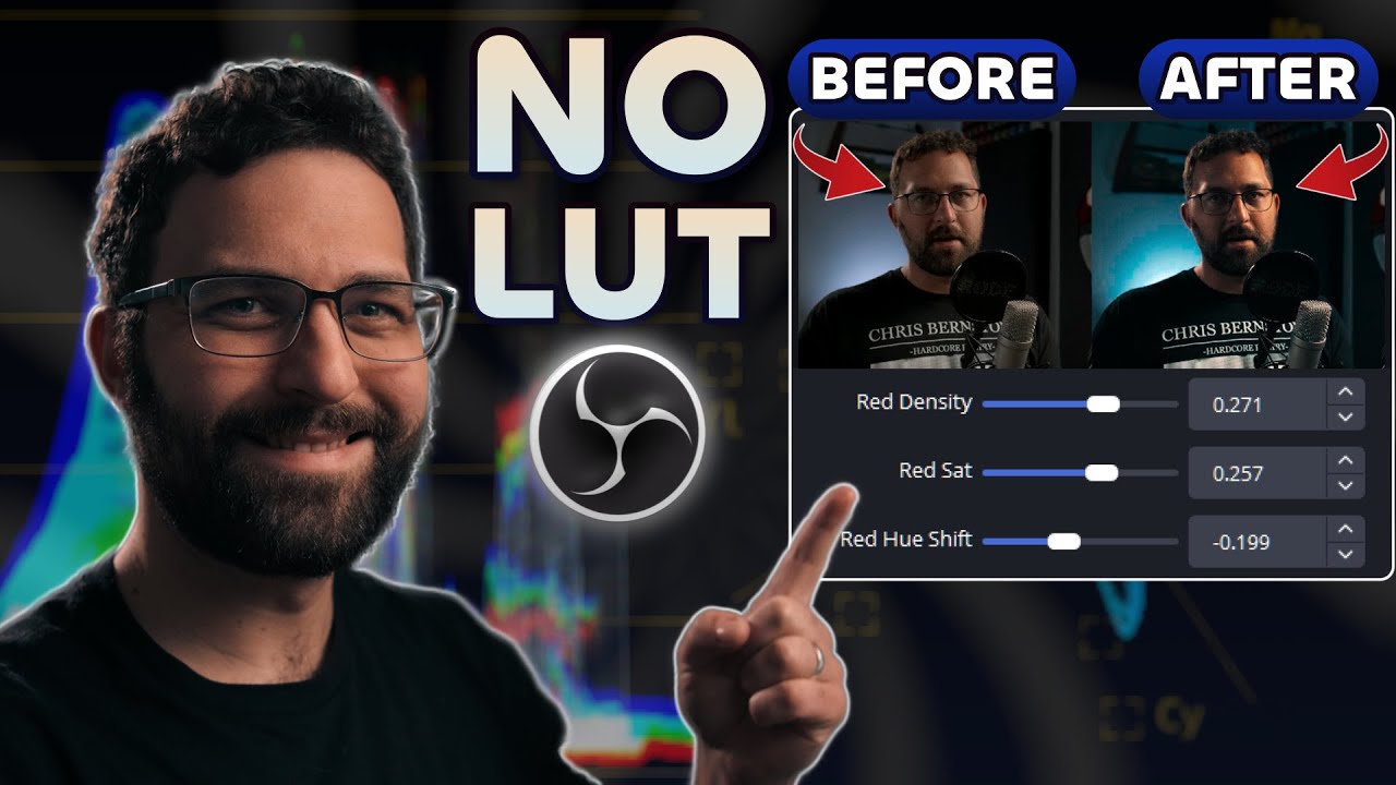 Color Grade Your OBS Stream Like a PRO - FREE SHADER - YouTube