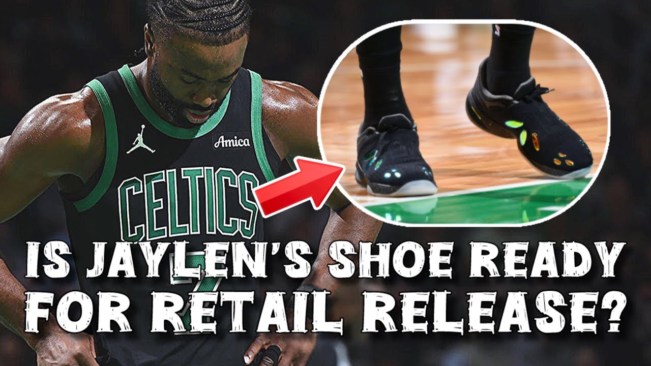 Is JAYLEN BROWN’S Shoe, the 741 Rover, Ready for Retail Release? - YouTube