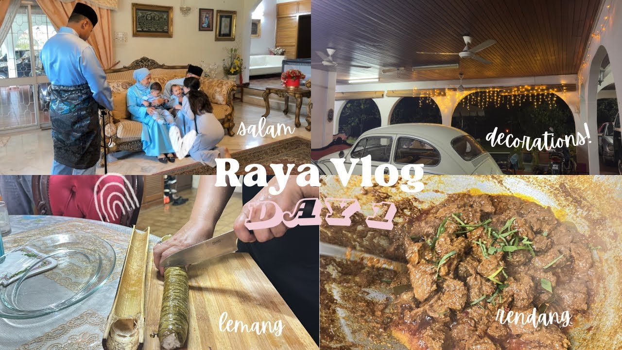 FIRST RAYA VLOG + PREPARING FOR RAYA!!! 🕌 🌙 MALAYSIAN VLOG 🇲🇾 - YouTube