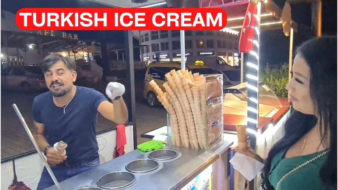 Turkish Ice cream | Turkish Ice Cream Tricks | Turkish Ice Cream Dance ...