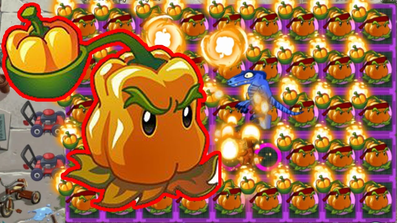 99999 Pepper Pult Vs Zombies | Plants Vs Zombies 2 Mod - YouTube