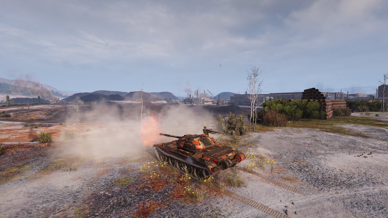 T- 54 - Pilsen - Panzerass - Unterstützer - 5727 Dmg - 1333 Base XP ...