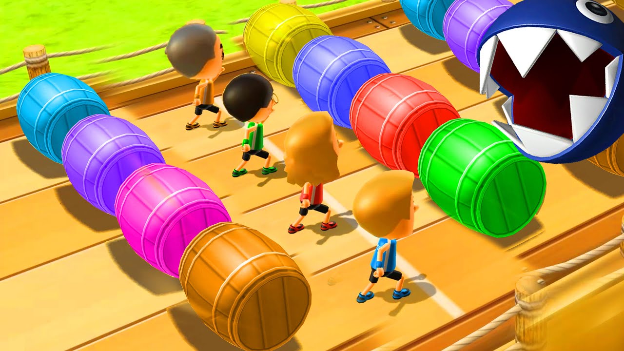 Wii Party Minigames - item box vs Holly vs Ren vs Takashi ( Master ...