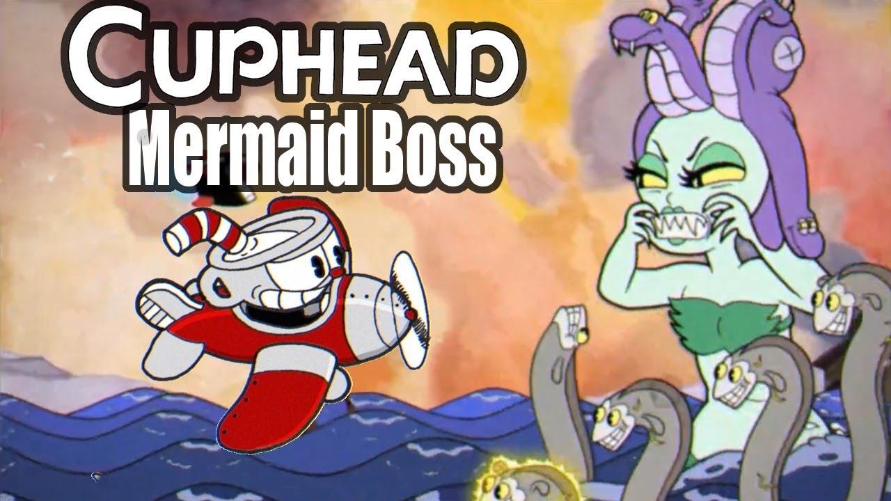Cuphead Mermaid Boss (Cala Maria) (Full Boss Battle) - YouTube