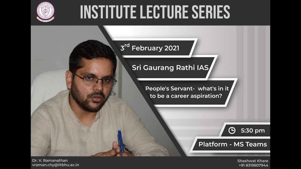 ILS (03 February 2021) by Mr Gaurang Rathi IAS - YouTube