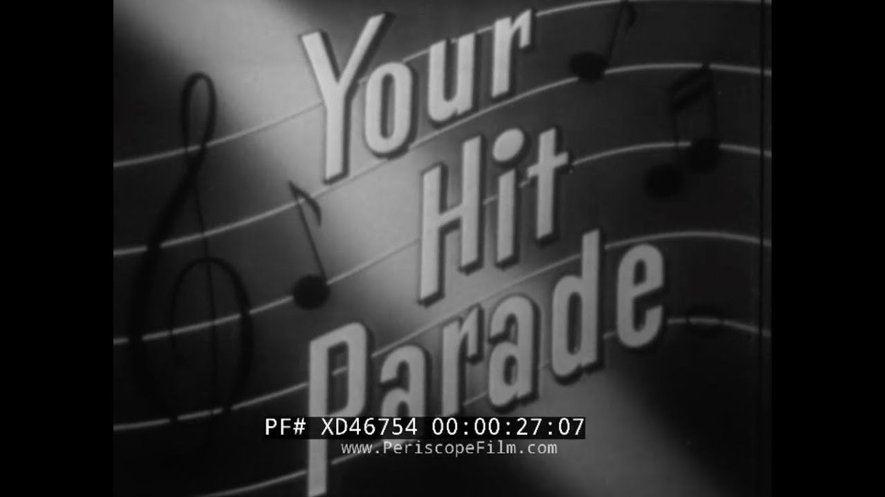 " YOUR HIT PARADE " October 02 1954 MUSICAL TV SHOW w/ RAYMOND SCOTT ...
