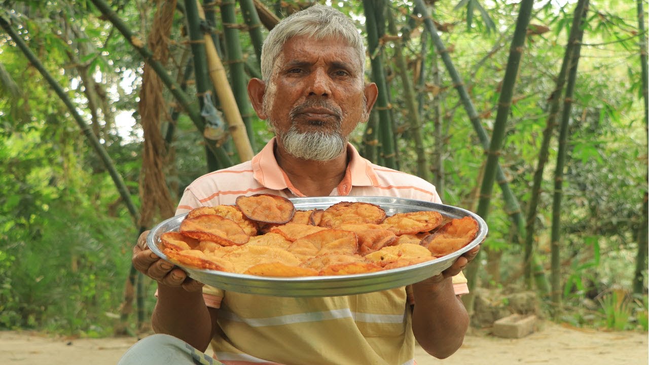How To Make A Delicious Pua Pitha, Village Cooking. - YouTube