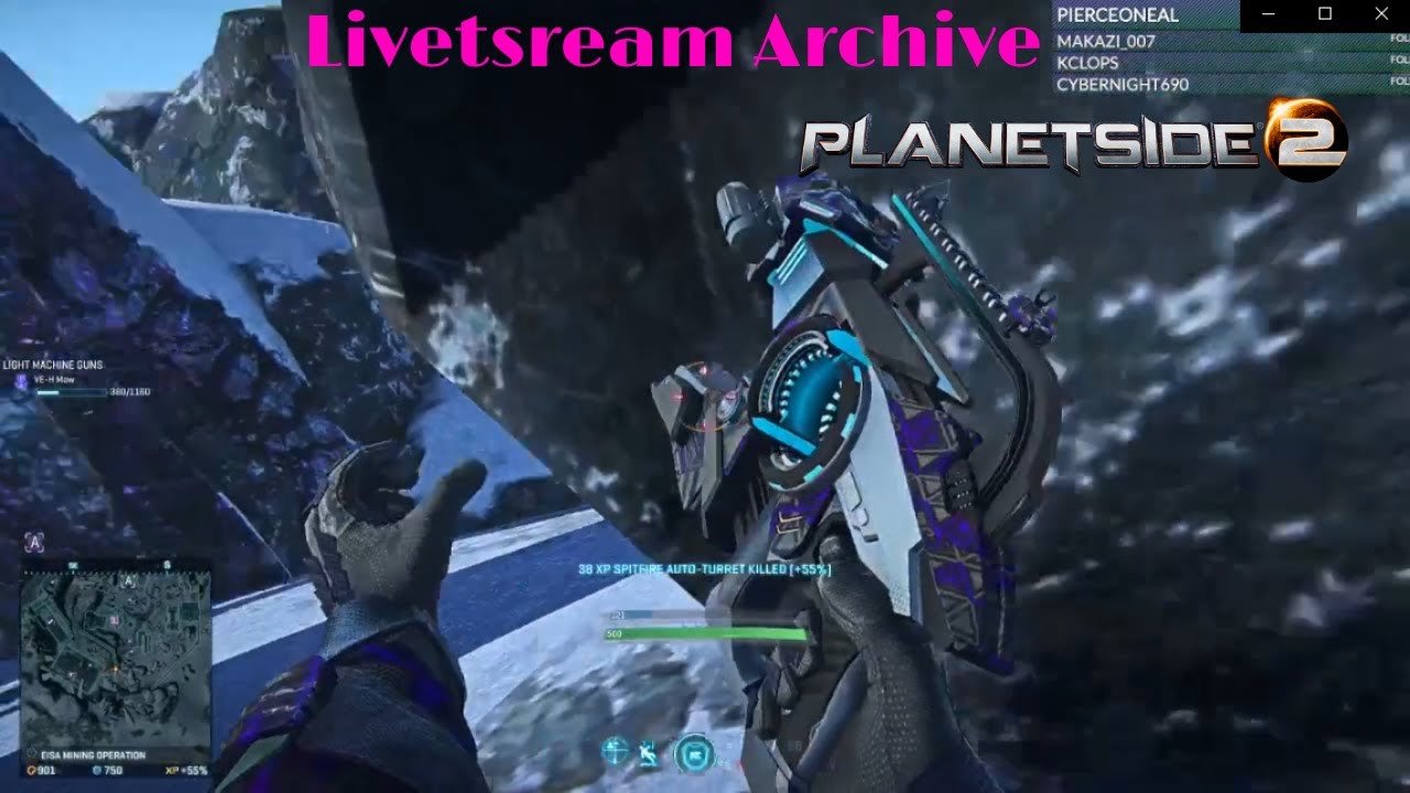 Planetside 2 VS w/ Jet Sun Part 54: Livetsream Archive - YouTube
