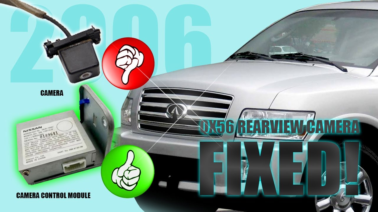 EASY! 2004-2010 Infiniti QX56 Rear Camera Control Module location and ...