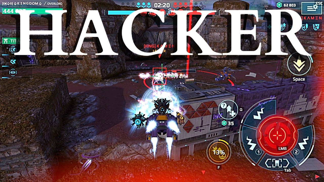 BEATING HACKER FROM REN CLAN War Robots - YouTube