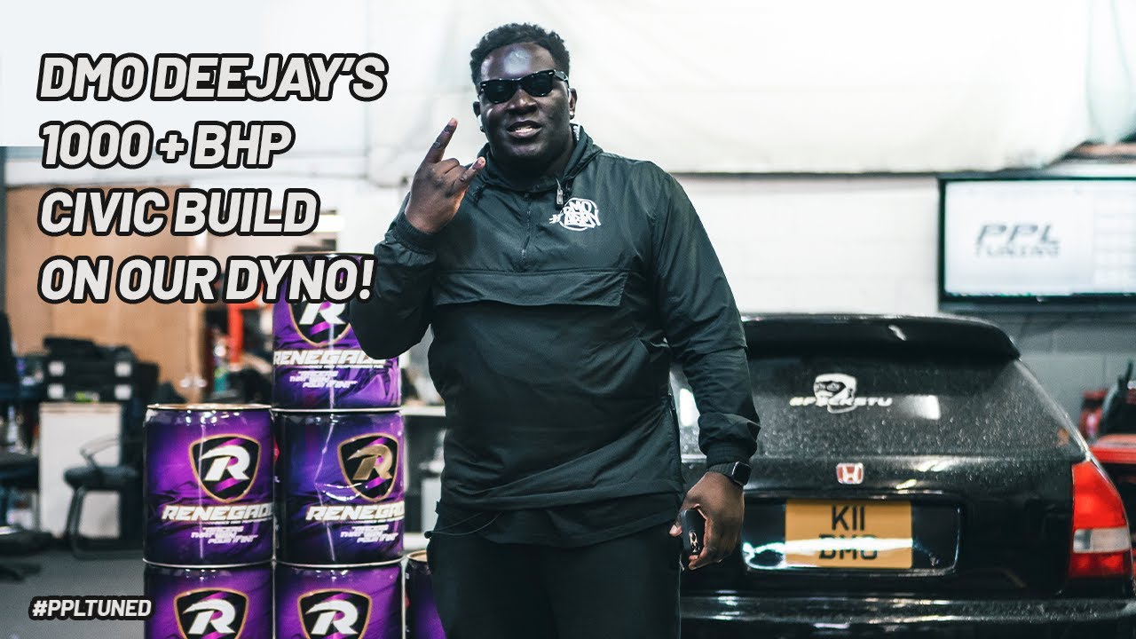DMO DEEJAY'S CRAZY 1000BHP HONDA CIVIC BUILD VISITS THE PPL DYNO! - YouTube