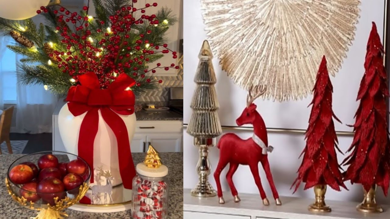 Ideas para decorar en NAVIDAD 2024/ Decoración Moderna y en tendencia ...