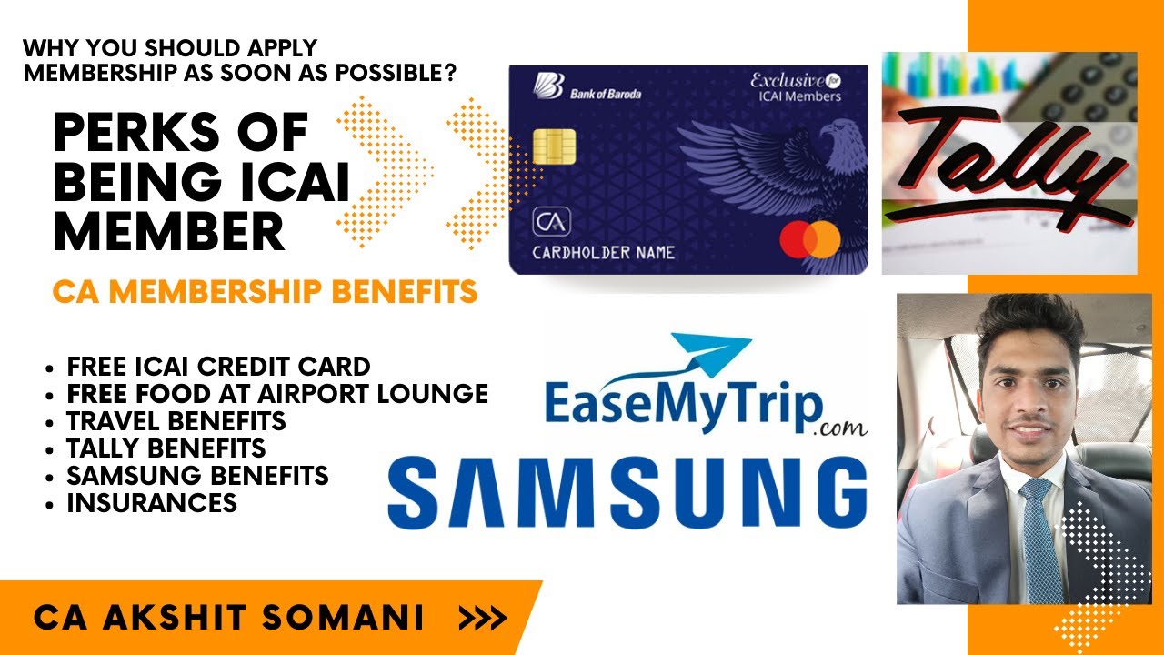 Benefits of CA Membership | Latest ICAI Membership Benefits - YouTube