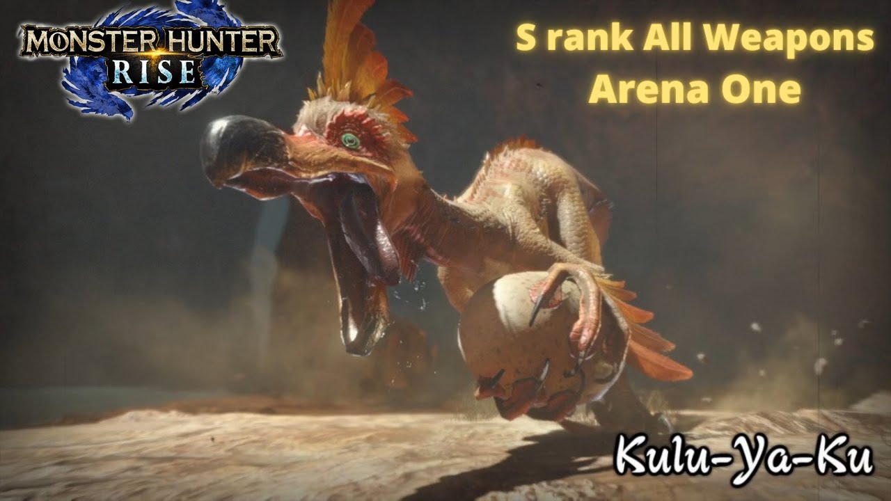 Monster Hunter Rise (MHR) Arena 1 - S rank All Weapons - YouTube