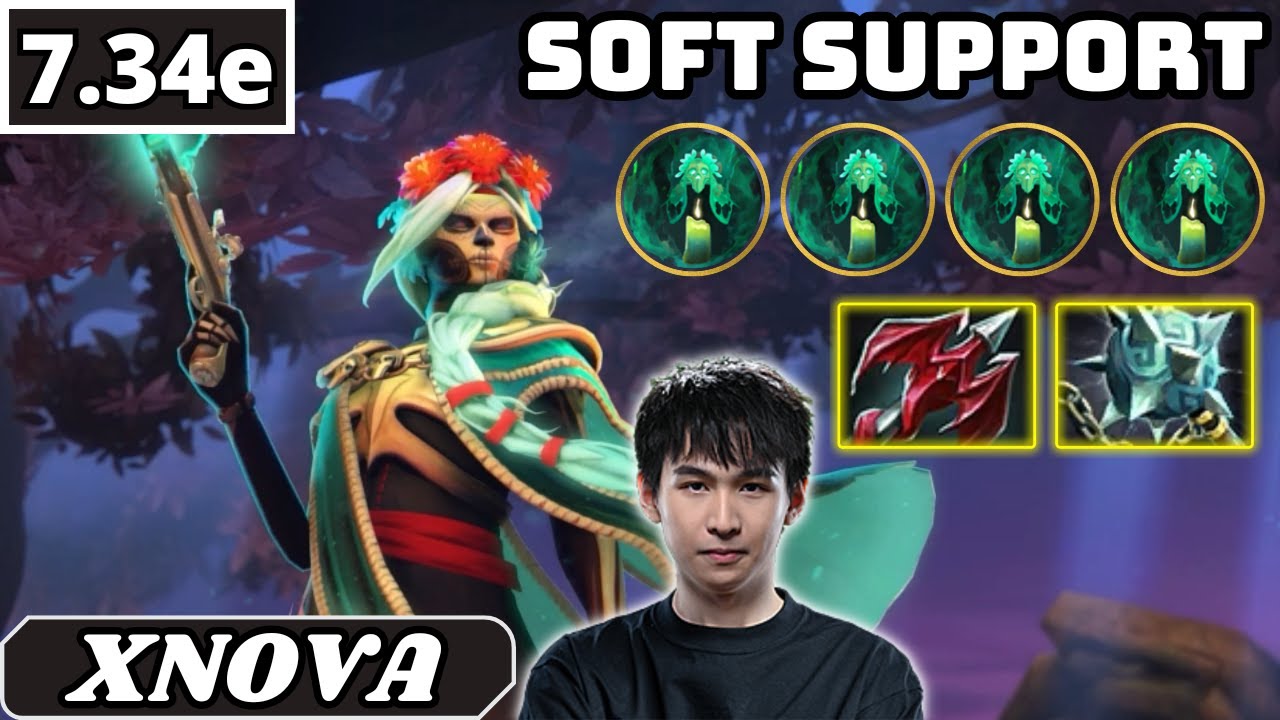 7.34e - xNova Muerta Soft Support Gameplay - Dota 2 Full Match Gameplay - YouTube