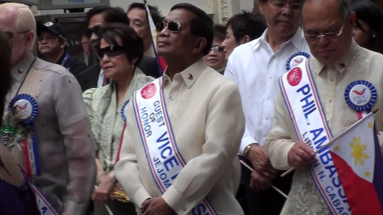 VICE PRESIDENT JEJOMAR C. BINAY IN NY PHILIPPINE INDEPENDENCE DAY ...