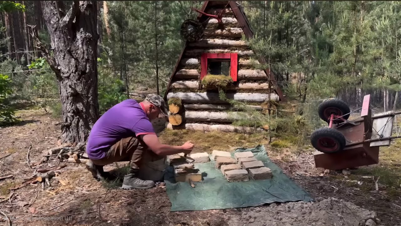 Building 2 Survival Houses: Treehouse and Log Cabin | Start to Finish ...