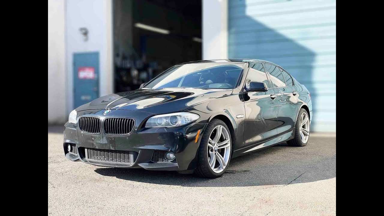 2011 BMW 550i F10 N63B44 Engine Test Run Video - YouTube