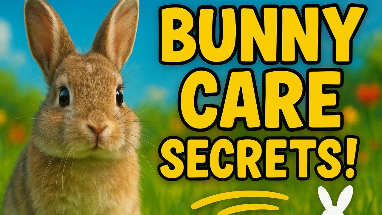 Rabbit Care Masterclass 🐰💡 Raise a Healthy, Happy Bunny Today! - YouTube