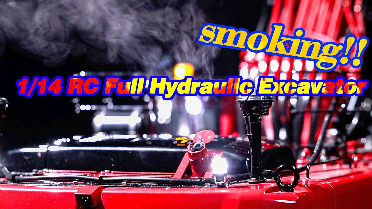 Smoke function to the LESU LR960 1/14 RC Full Hydraulic Excavator ...