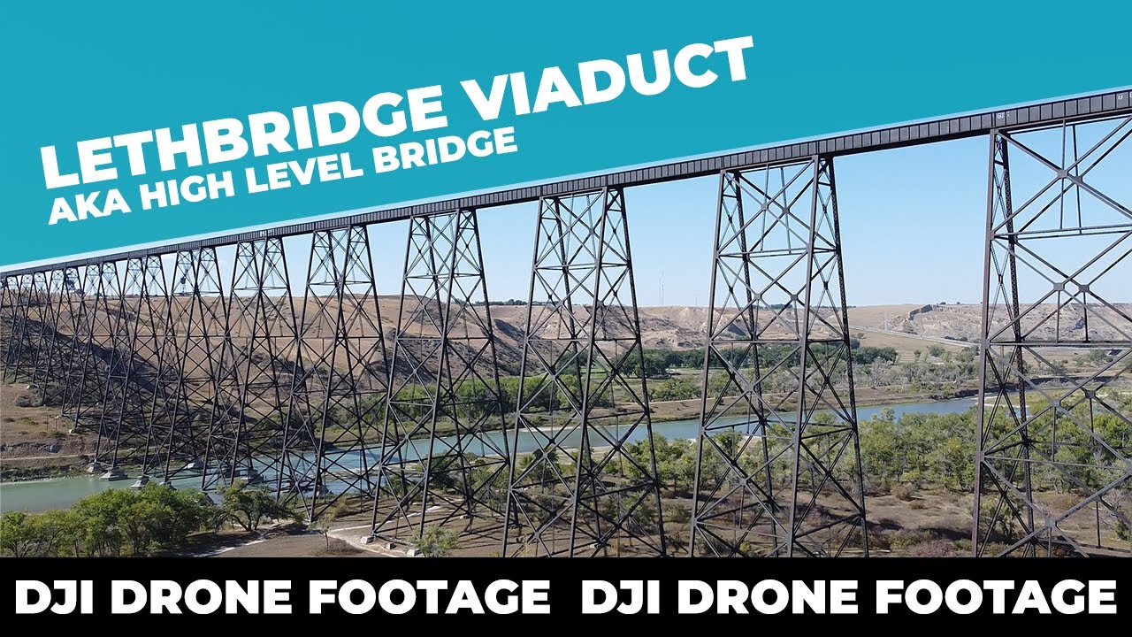 LONGEST and HIGHEST Trestle TRAIN Bridge in the WORLD! Lethbridge ...