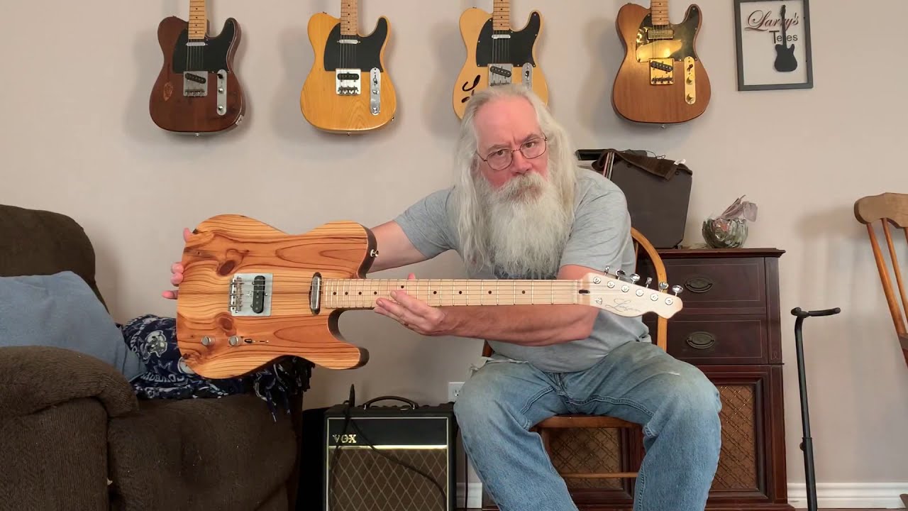 My Logan Custom Guitars, Demo Video #3 - Firecaster II - YouTube