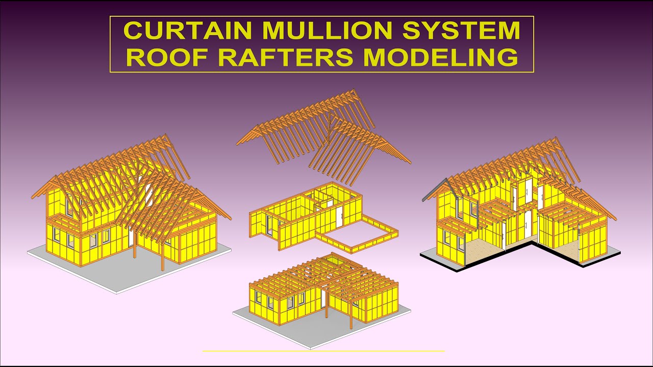 CURTAIN MULLION SISTEM_PART 4_CONSTRUCTION OF A MOUNTAIN HOUSE _ROOF ...